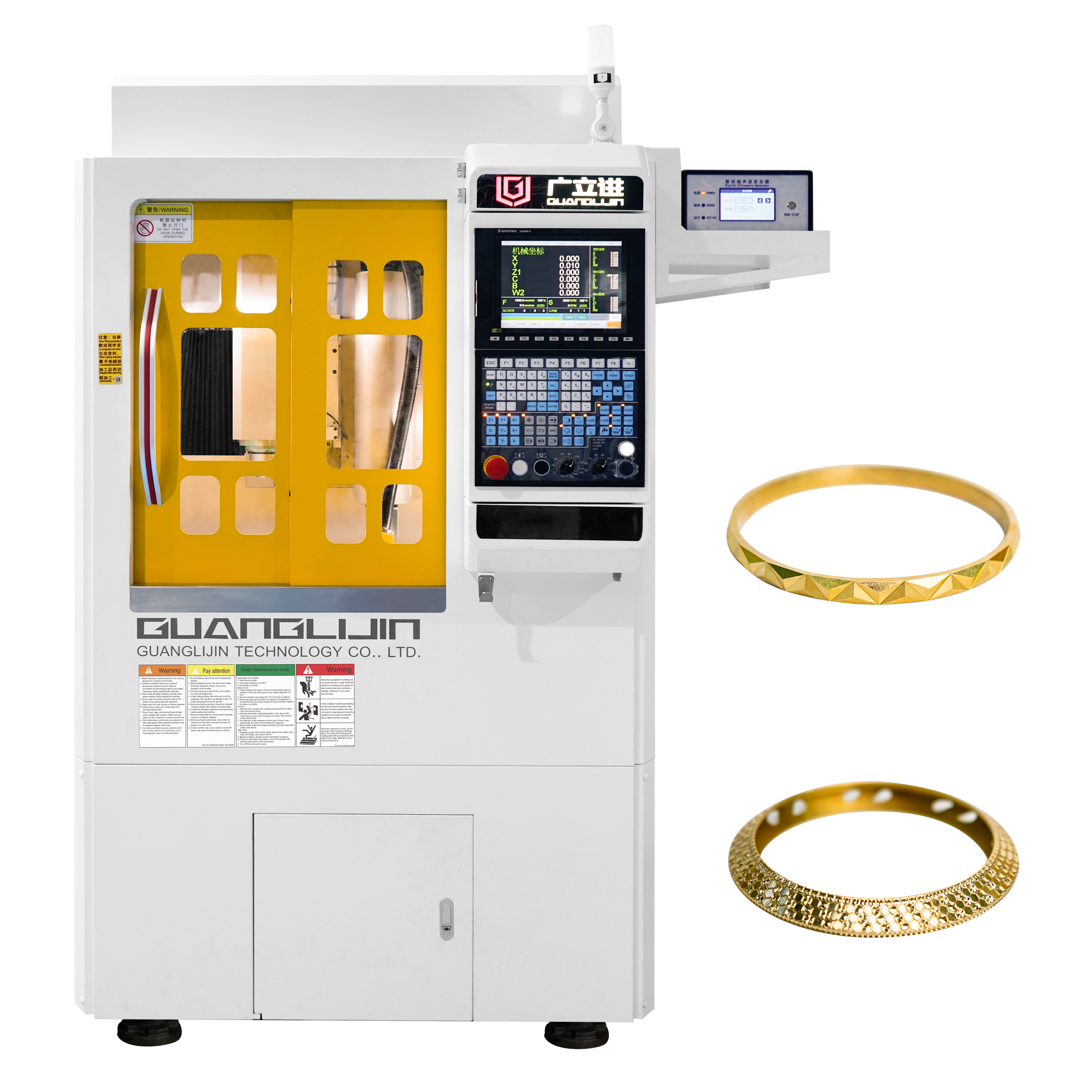 G11-550 Vertical Horizontal Double Spindle Engraving Milling Batch ...