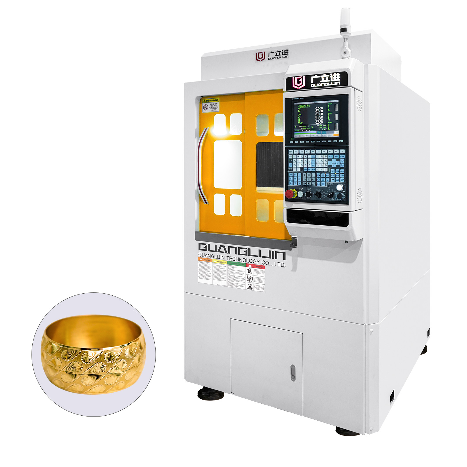 CE 9 Axis Cnc Machine For Gold Jewellery Manufacturing Machines