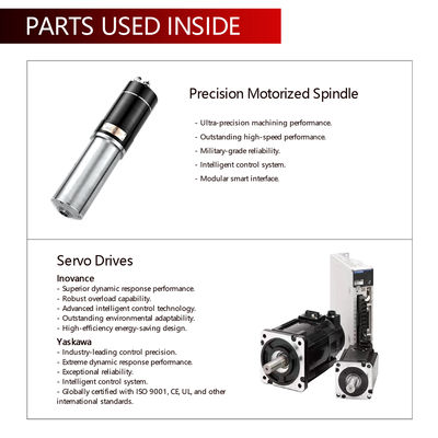 G9-550B 9-Axis CNC Jewelry Engraving Machine with 0.01mm Precision